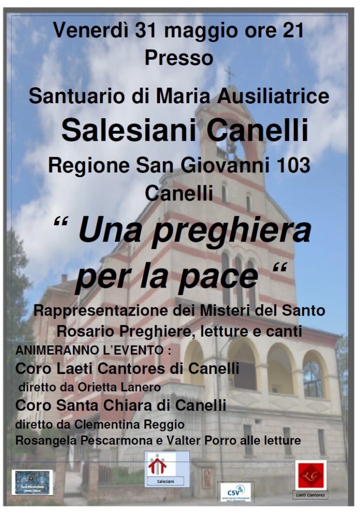 Una preghiera per la pace a Canelli - news